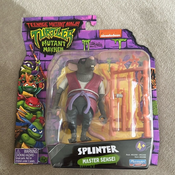 Toys | Teenage Mutant Ninja Turtles Mutant Mayhem Splinter Action ...